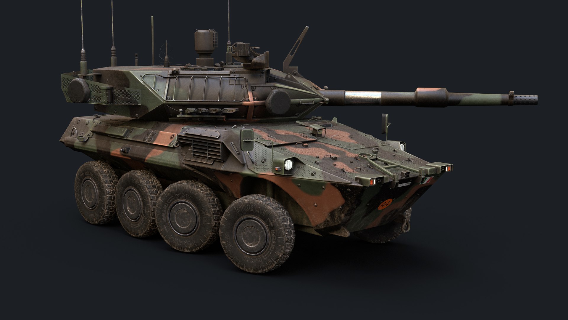 3D CENTAURO II Model - TurboSquid 2254337