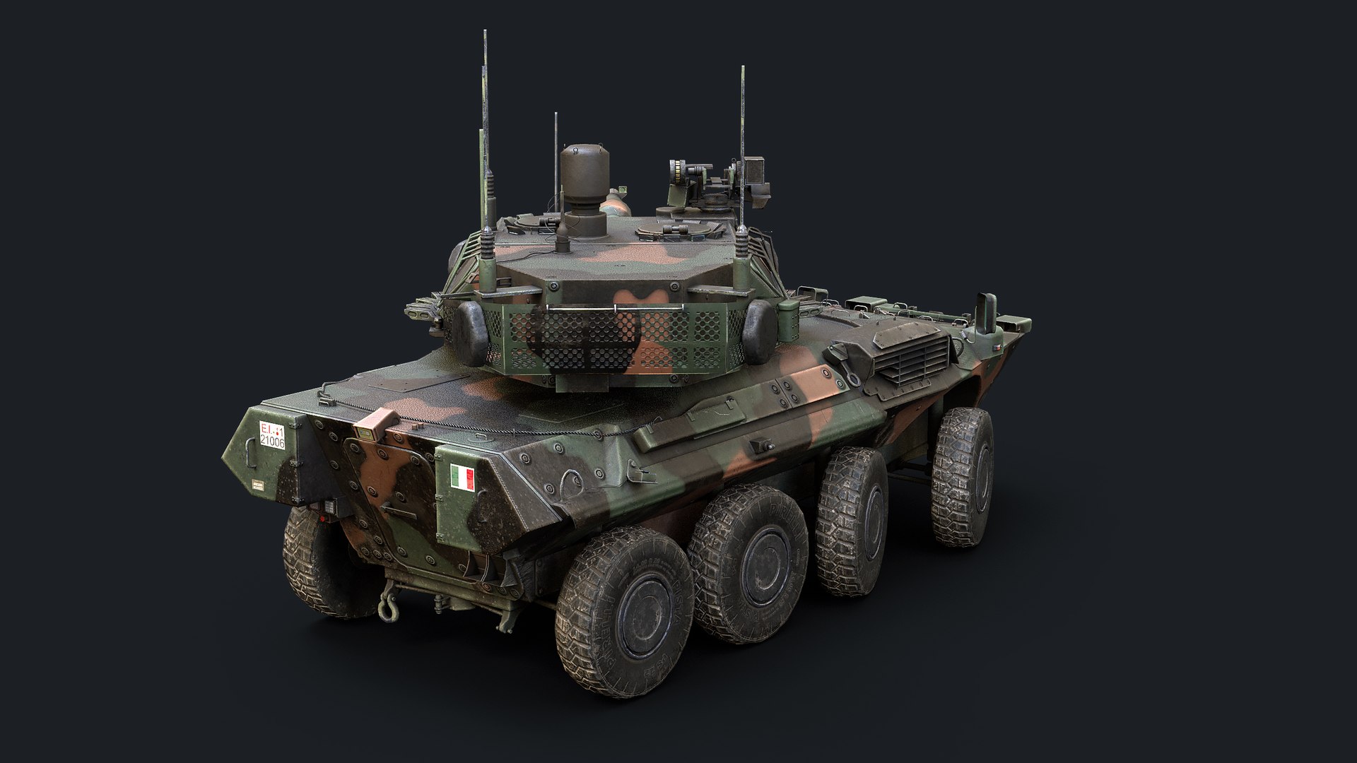 3D CENTAURO II Model - TurboSquid 2254337