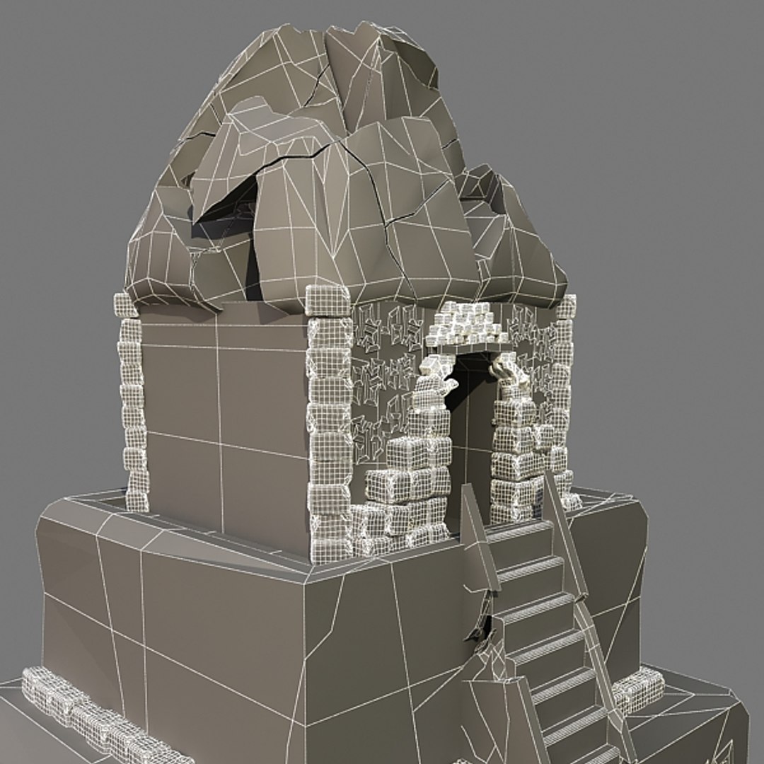 Aztec Pyramid 3d