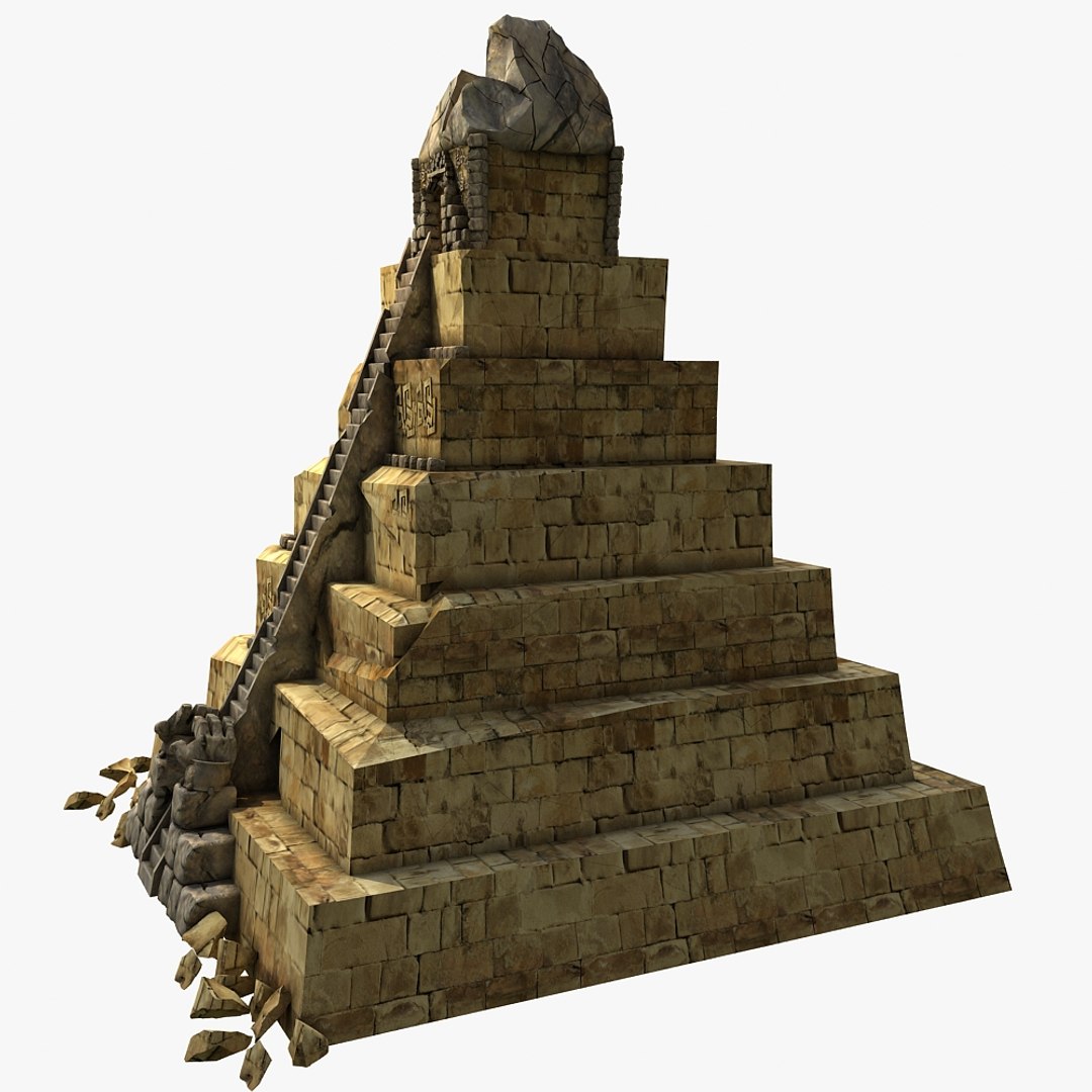 Aztec Pyramid 3d