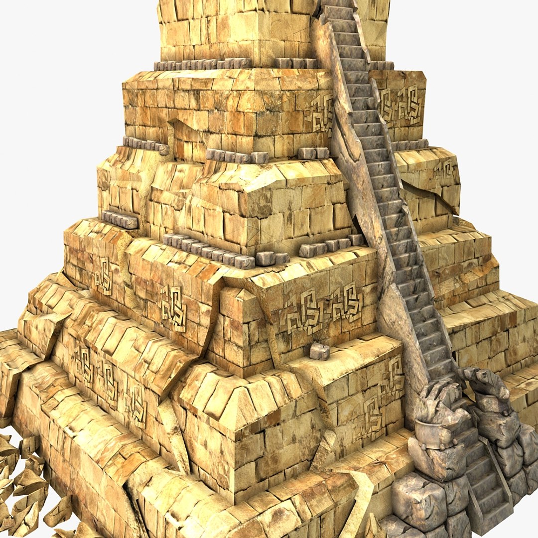 Aztec Pyramid 3d