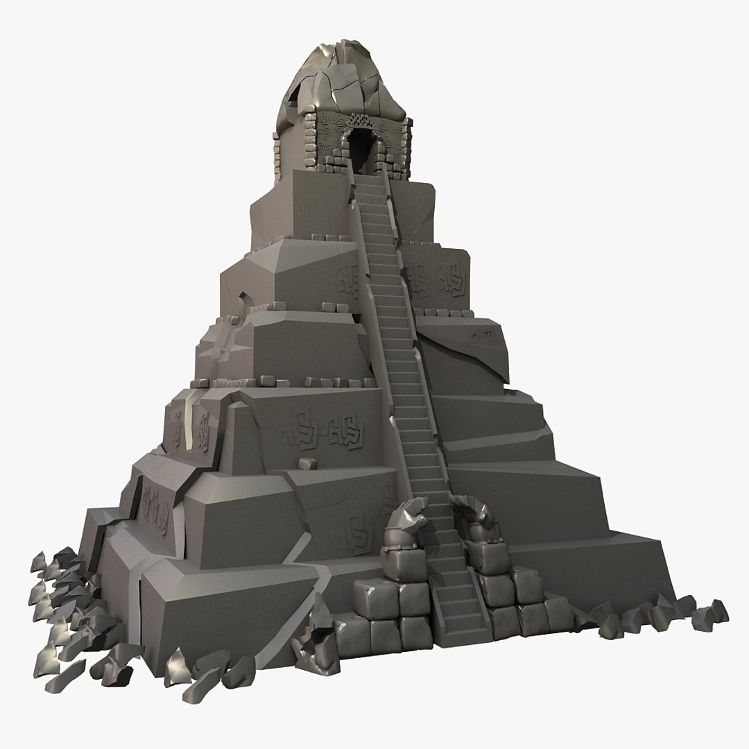 Aztec Pyramid 3d