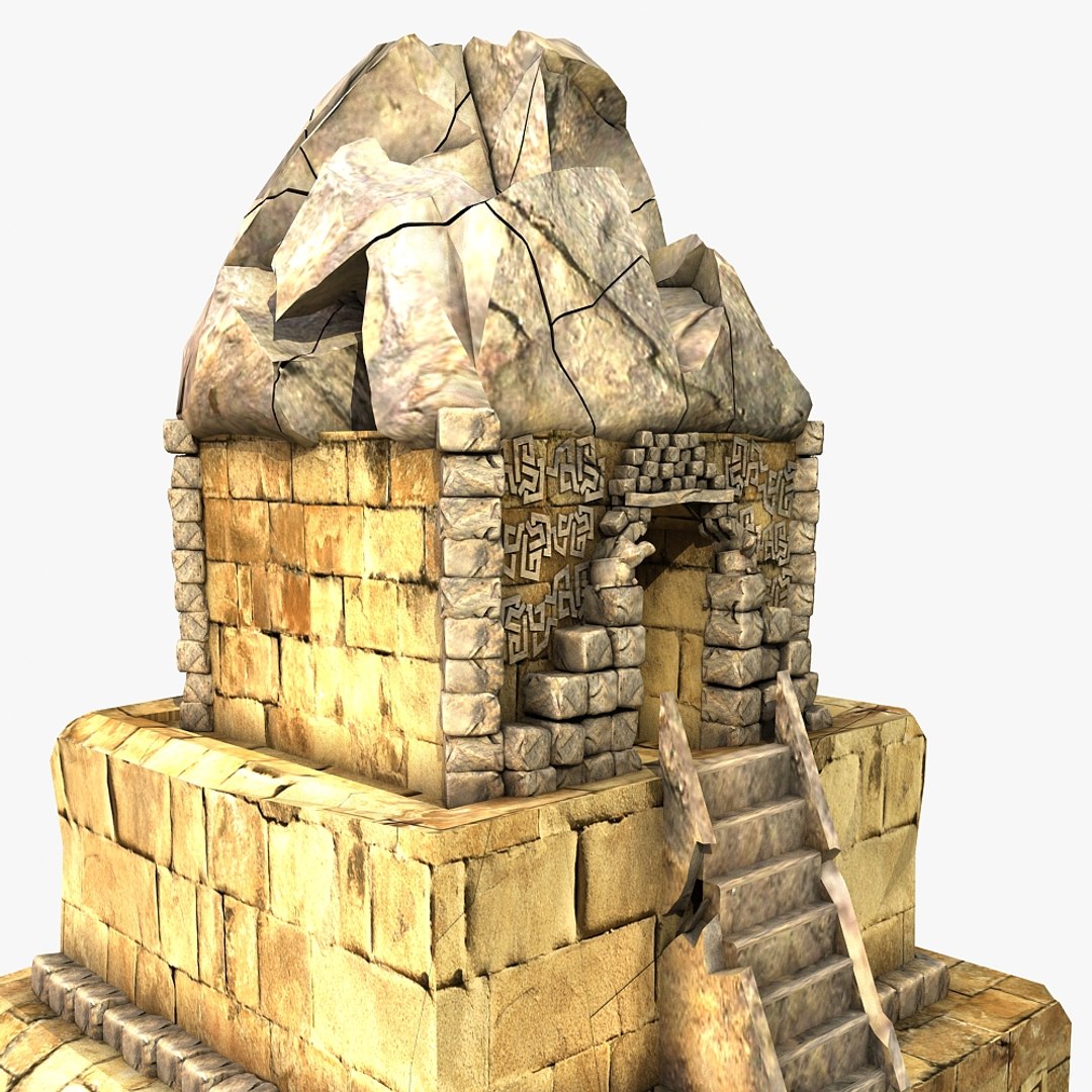 Aztec Pyramid 3d