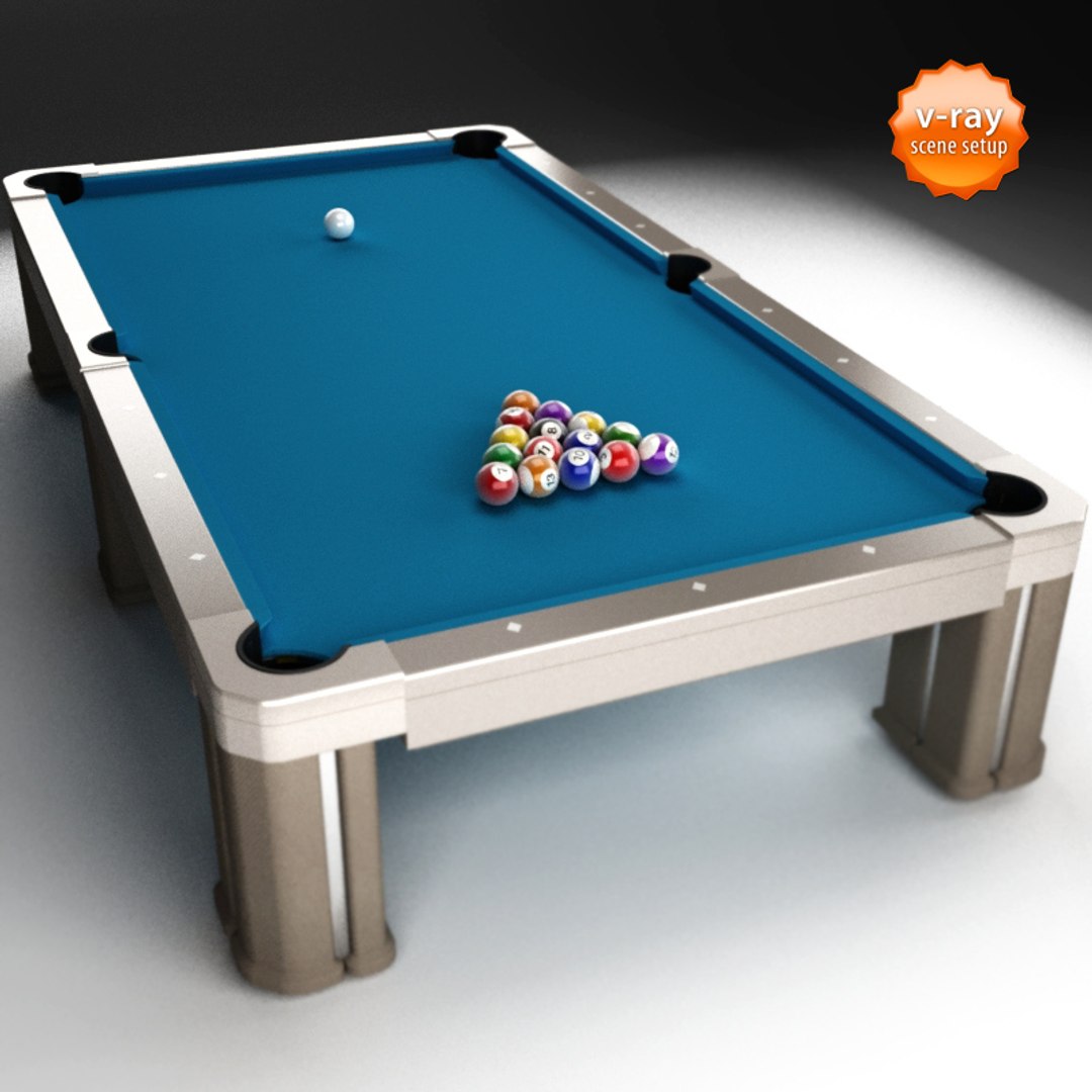 3d Model Pool Table