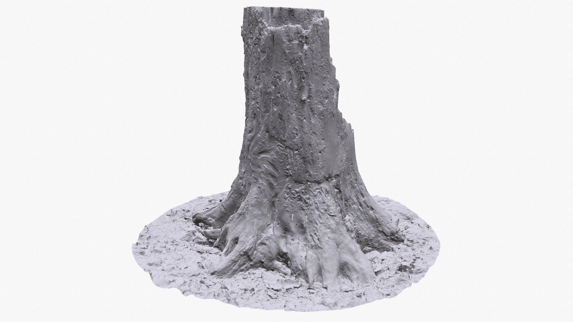 Tree stump 3D model - TurboSquid 1150484