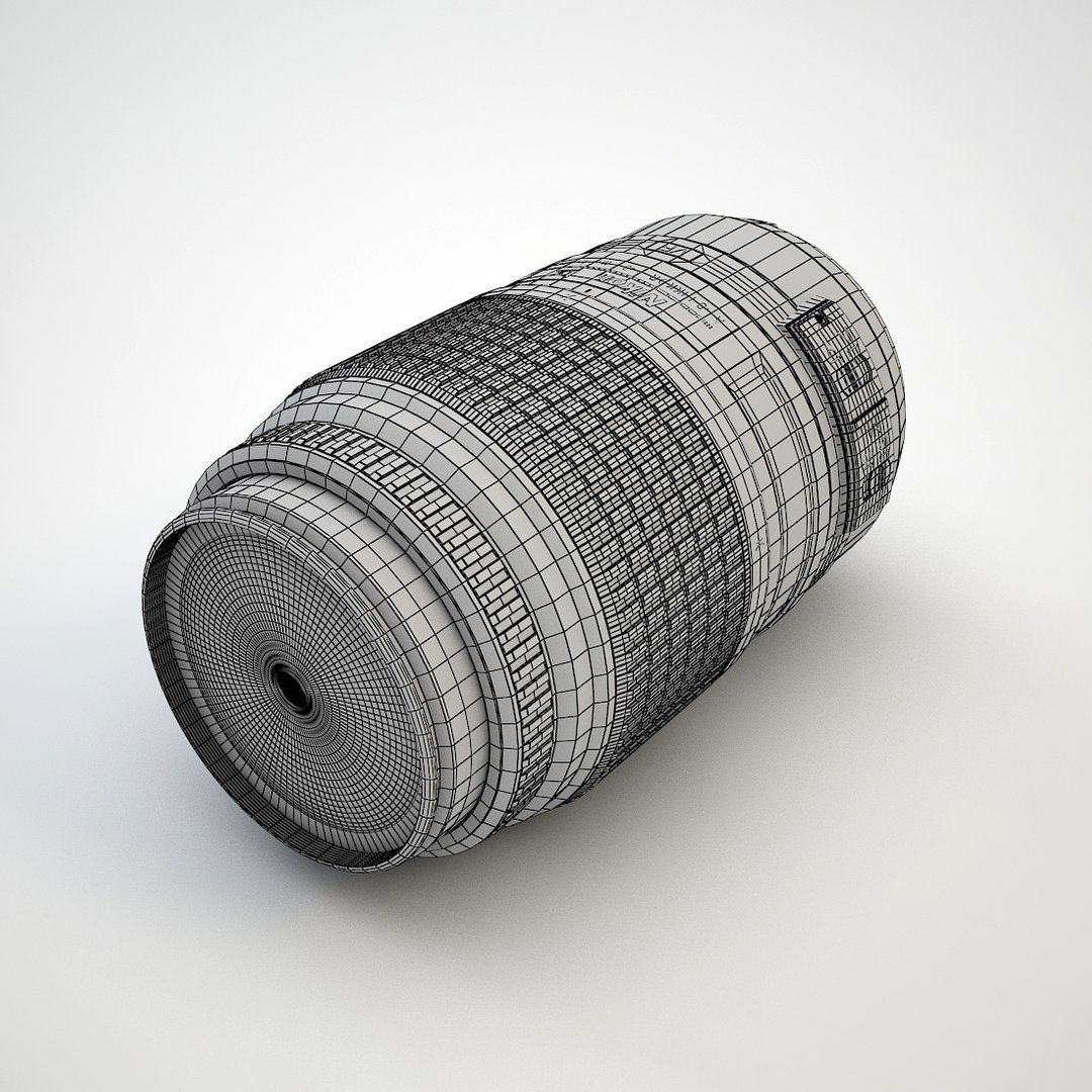 Nikon Camera Lens 55-300mm 3d Max