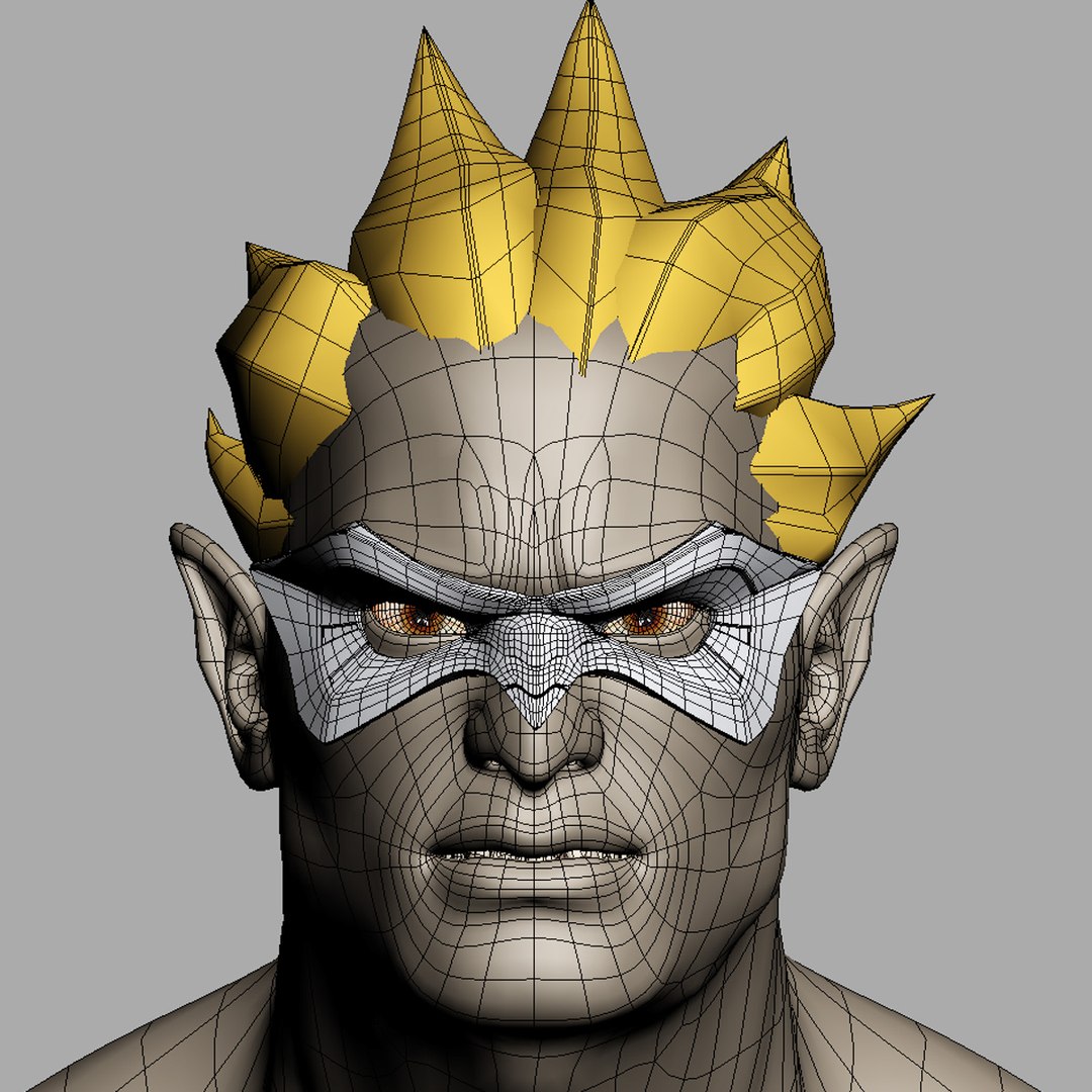 Muscles Setup 3d Model