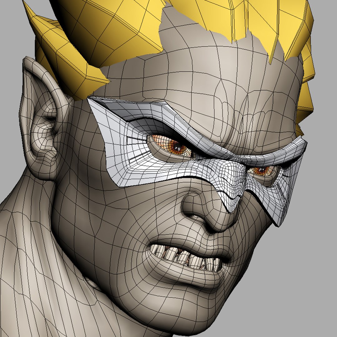 Muscles Setup 3d Model