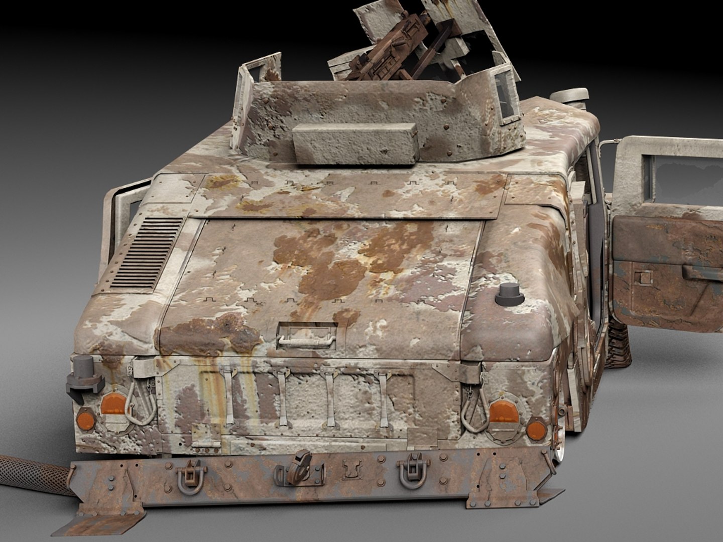 3ds Hmmwv Hummer Destroyed