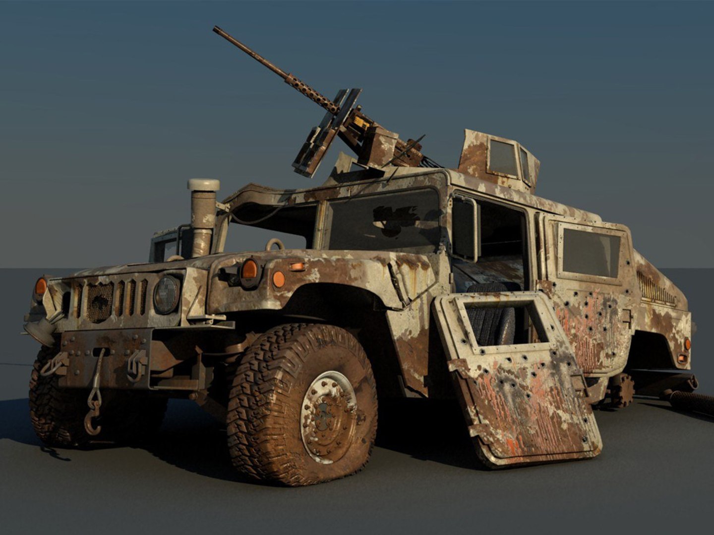 3ds Hmmwv Hummer Destroyed