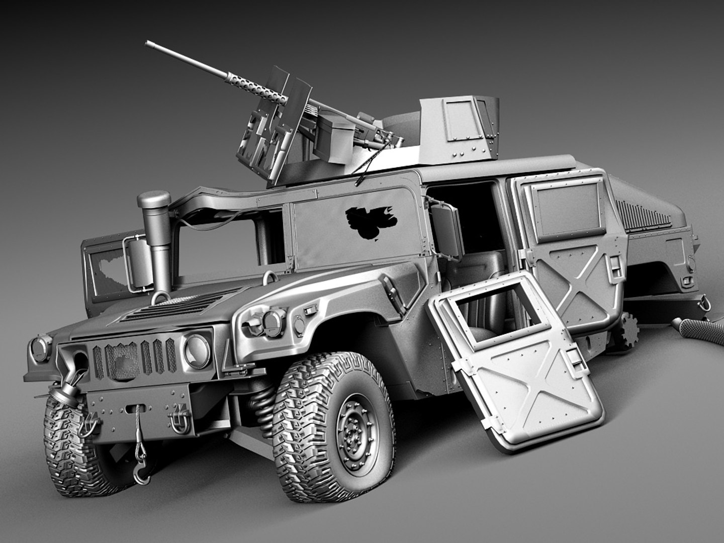 3ds Hmmwv Hummer Destroyed