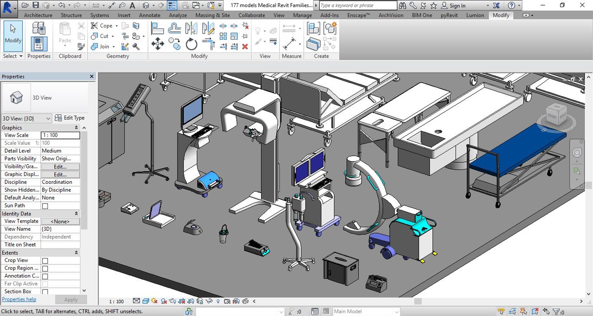 177 Medical Equipments Revit 3D Model - TurboSquid 1296302