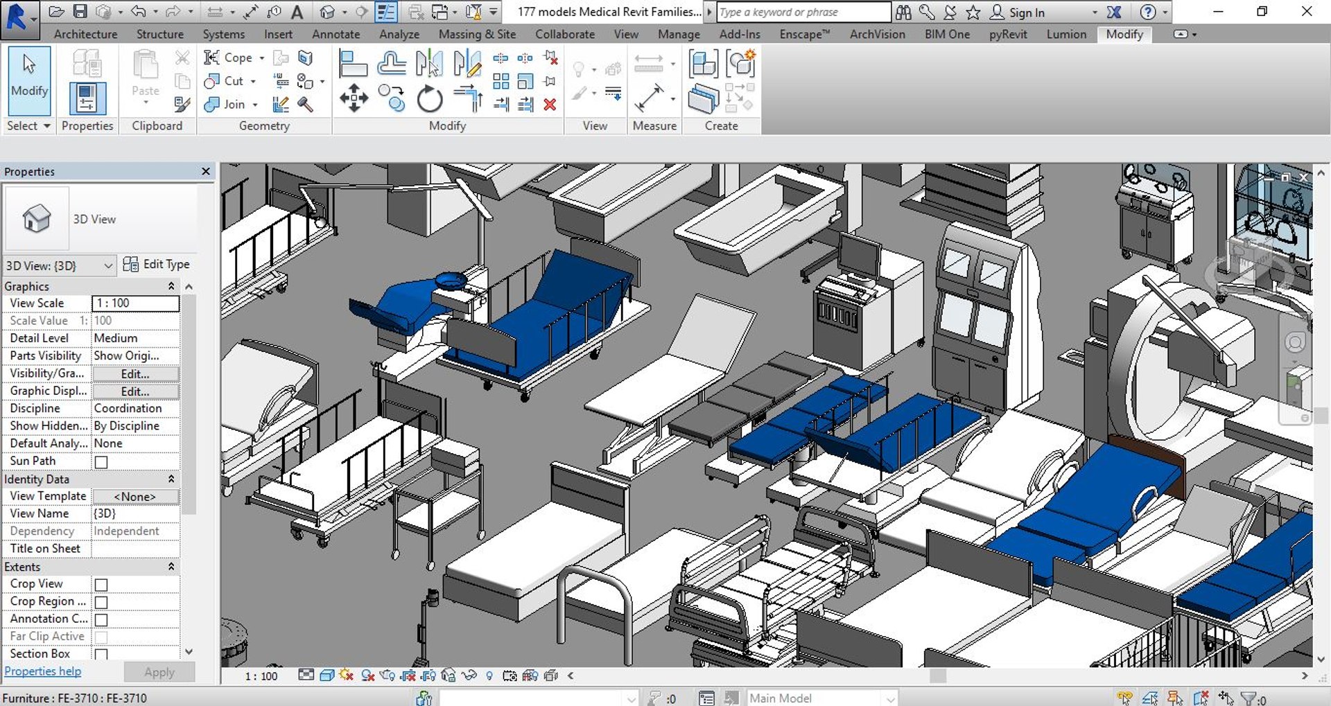 177 Medical Equipments Revit 3D Model - TurboSquid 1296302