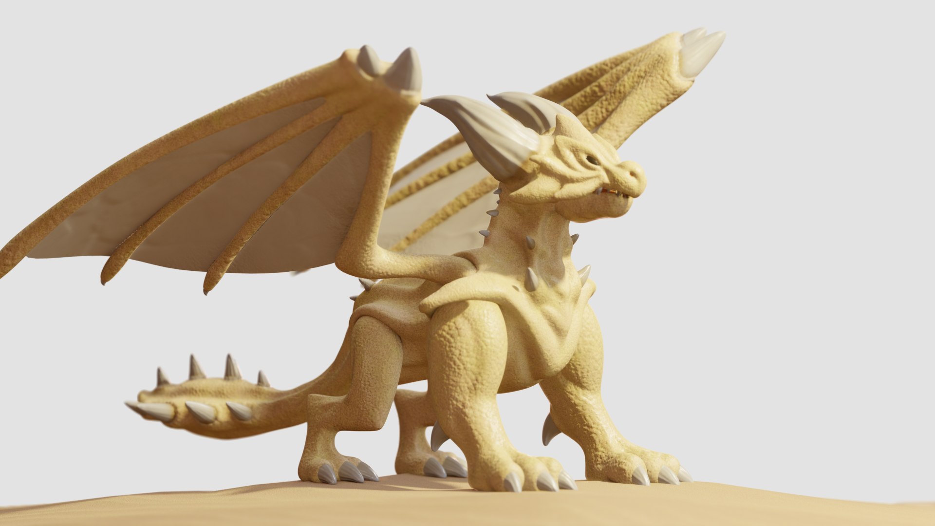 Sand Dog 3D Model - TurboSquid 1777469