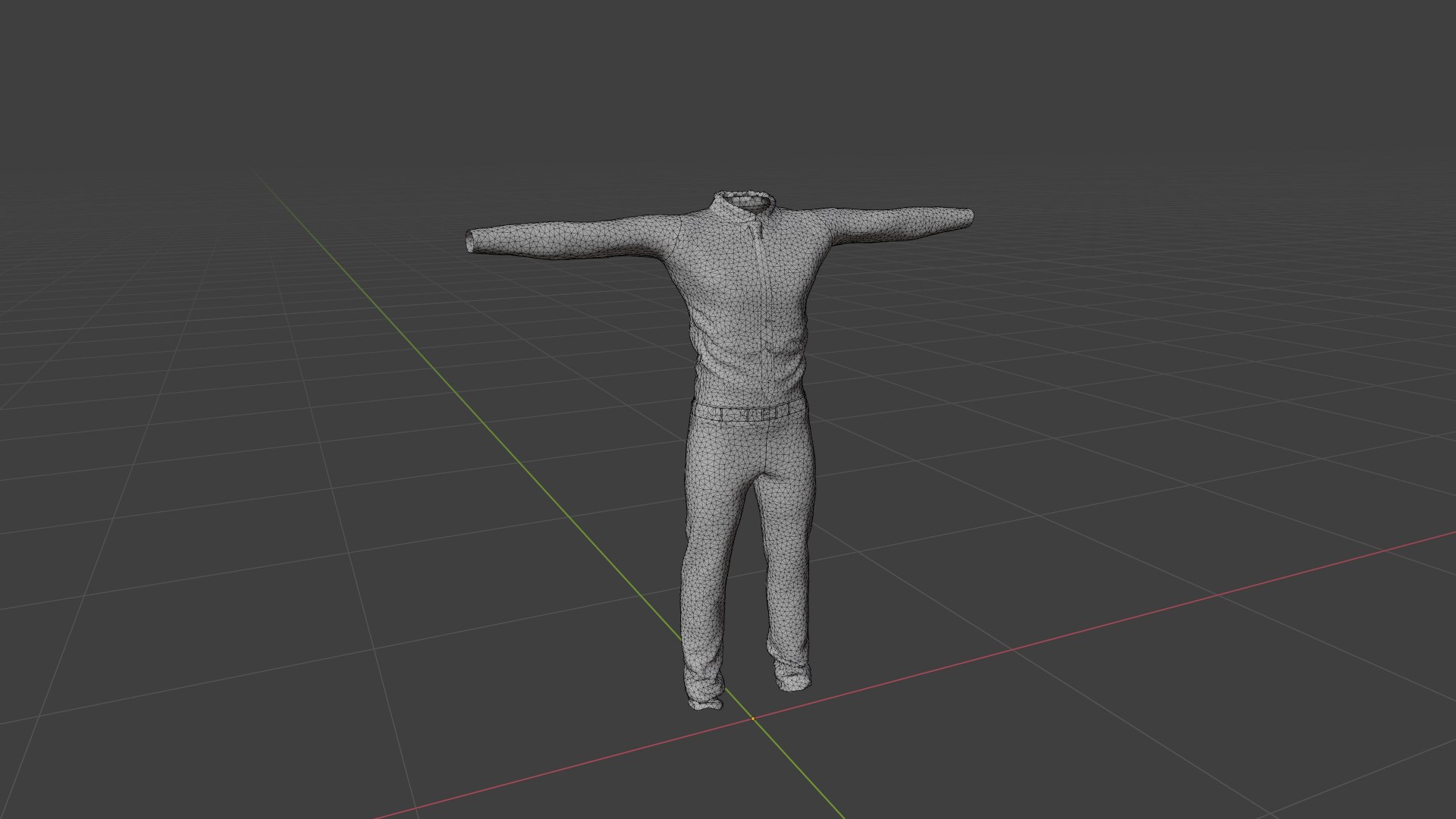 T-Pose Clothing 3D Model - TurboSquid 2108167