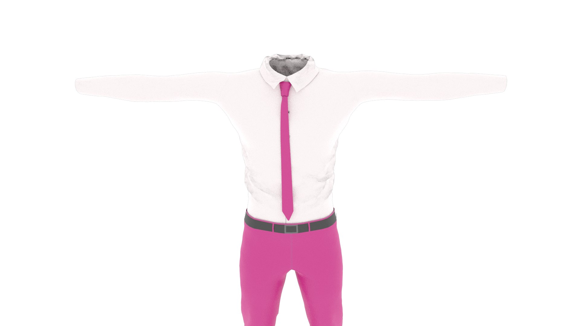T-Pose Clothing 3D Model - TurboSquid 2108167