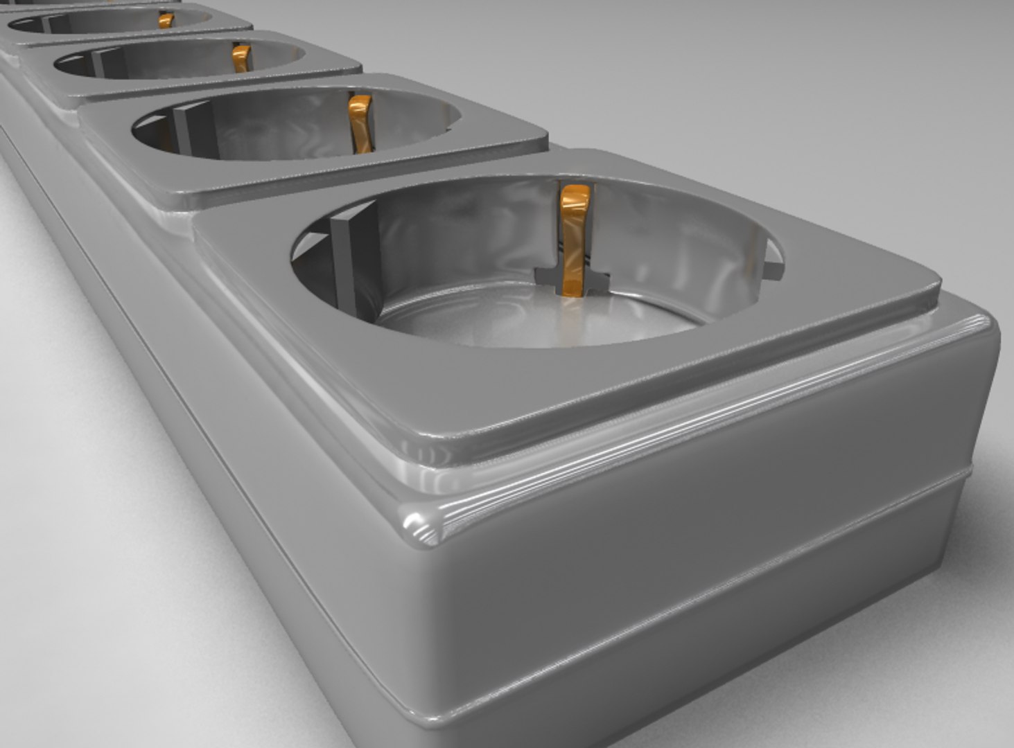 3d Model Power Strip