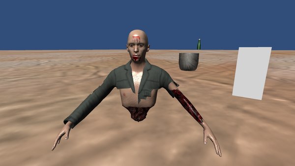 fbx rigged zombie