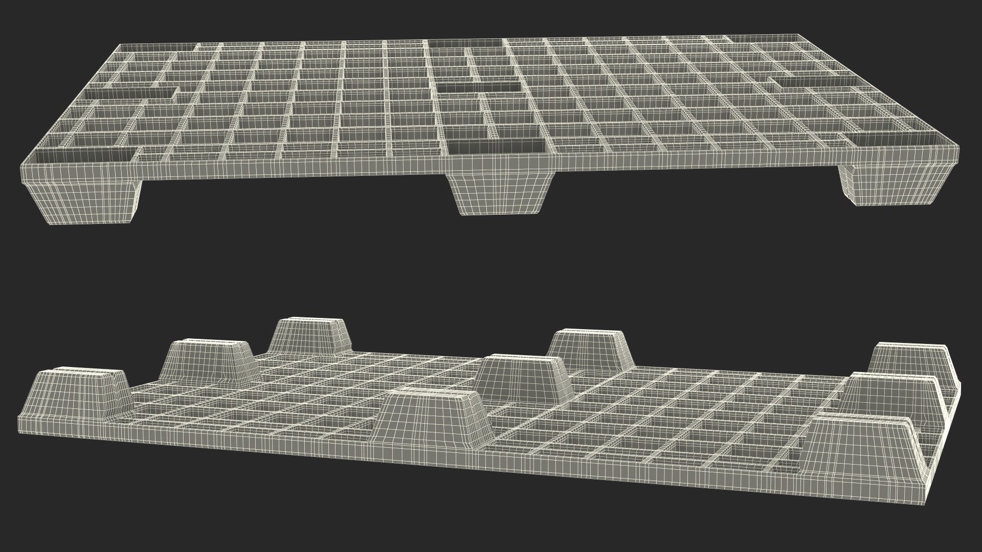 Plastic Pallet 3D - TurboSquid 2170077