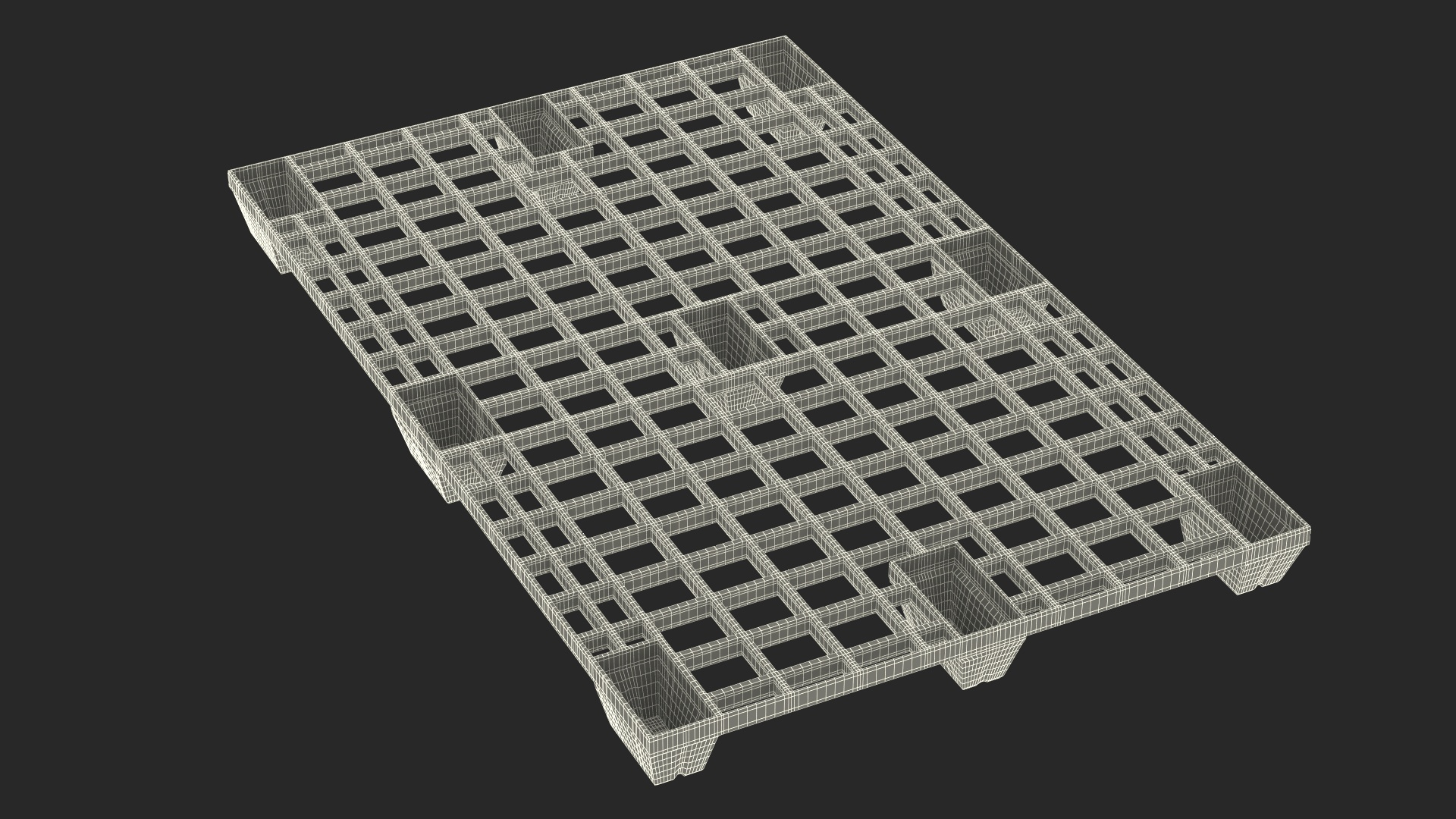 Plastic Pallet 3D - TurboSquid 2170077