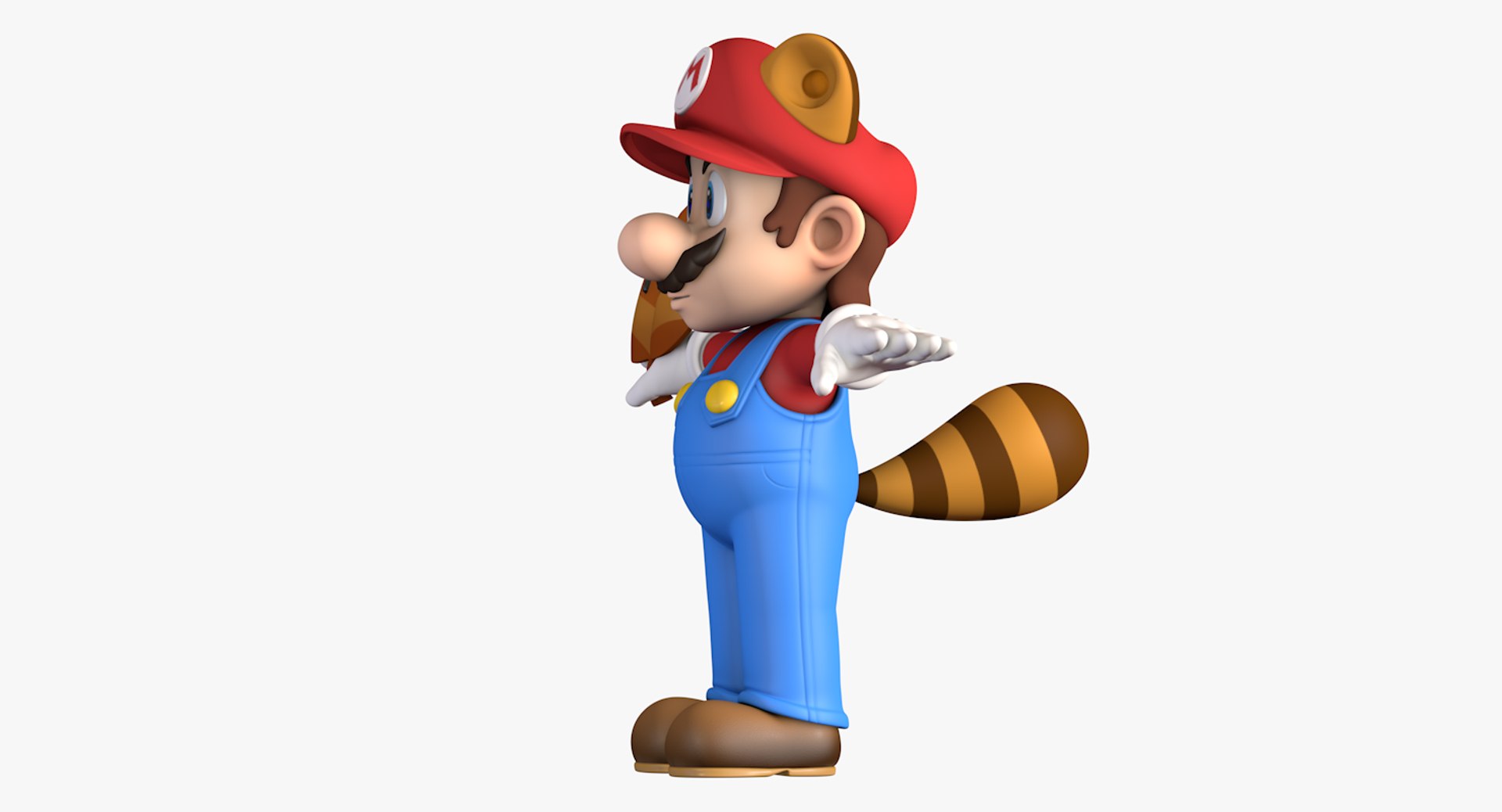 3D Raccoon Super Mario Bros - TurboSquid 1410518