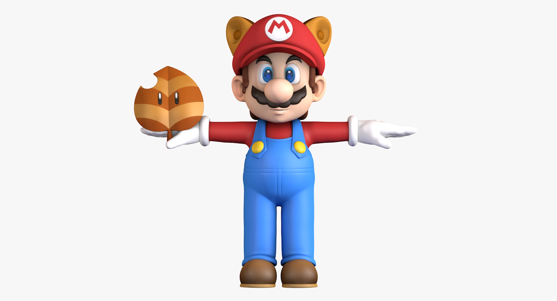 3D Raccoon Super Mario Bros - TurboSquid 1410518