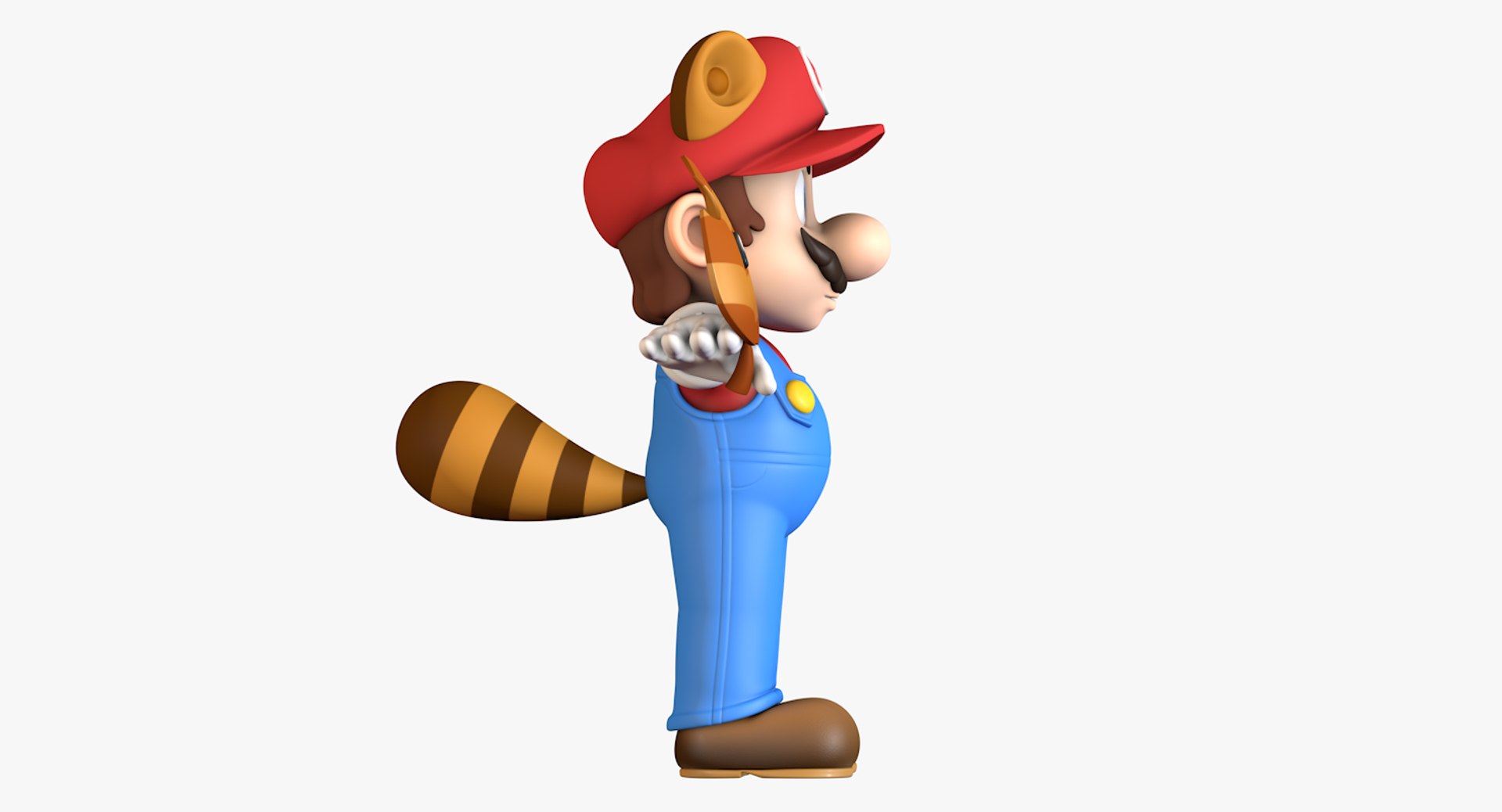 3D Raccoon Super Mario Bros - TurboSquid 1410518