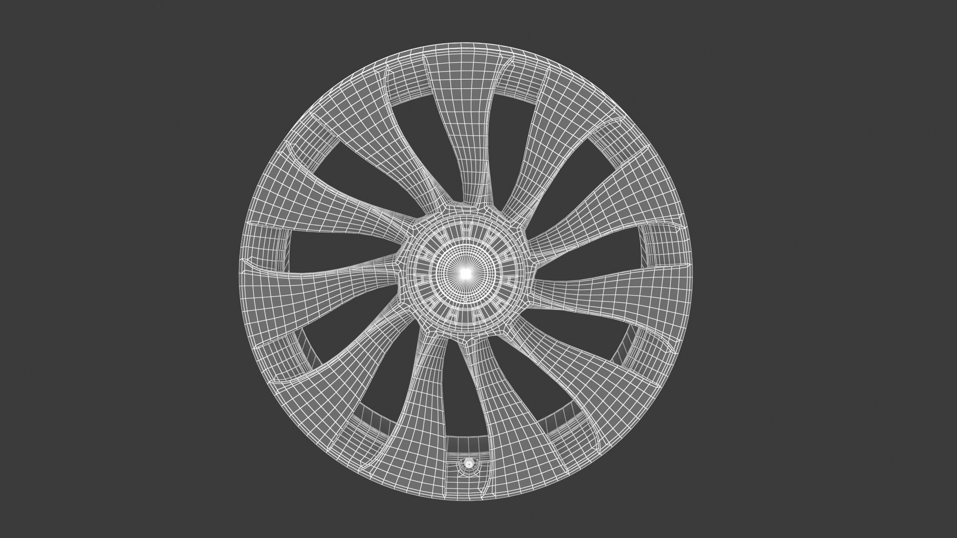 3D Tesla Car Rim 01 Model - TurboSquid 2114588