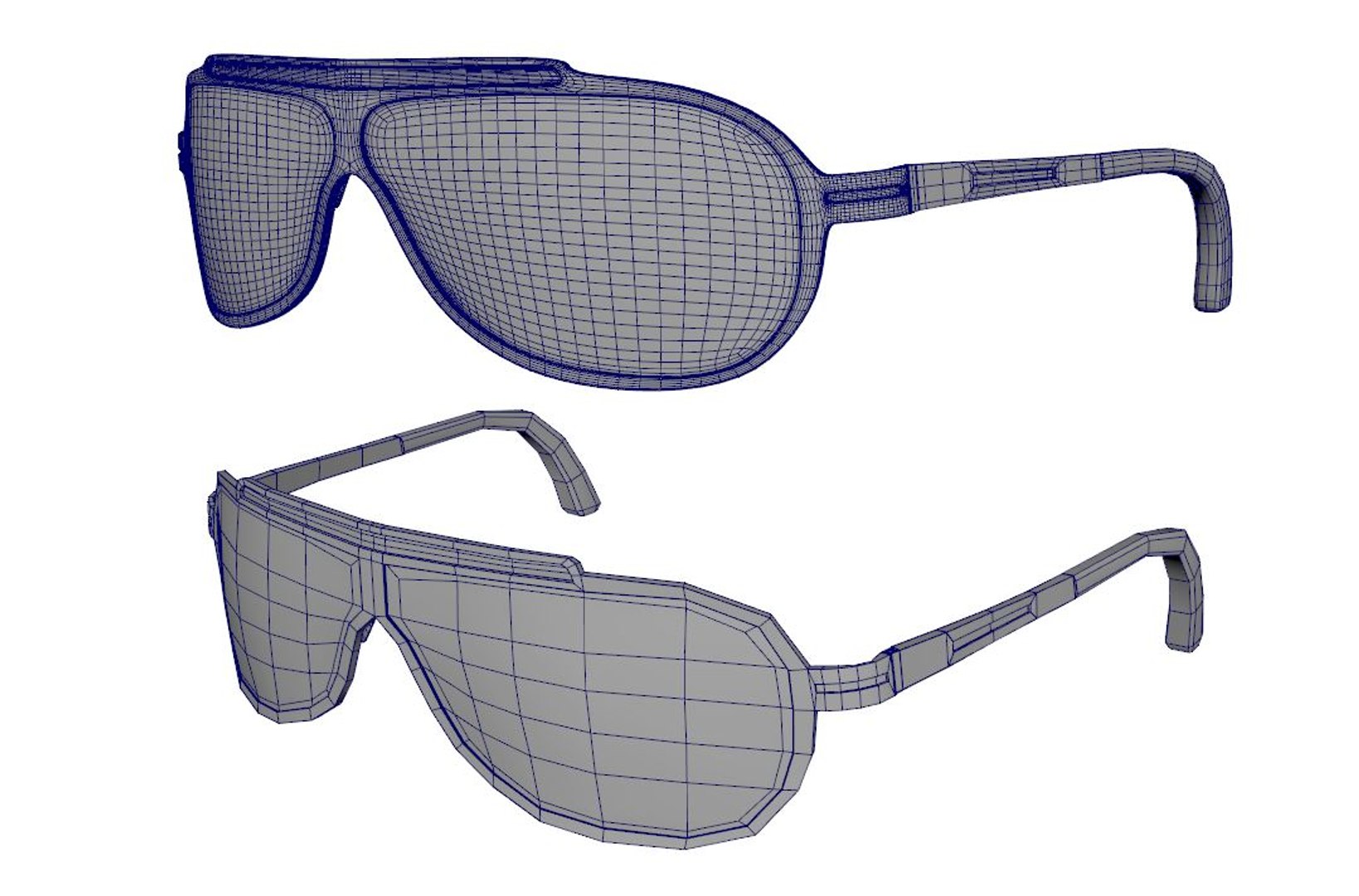 Sun Glasses 3d Model