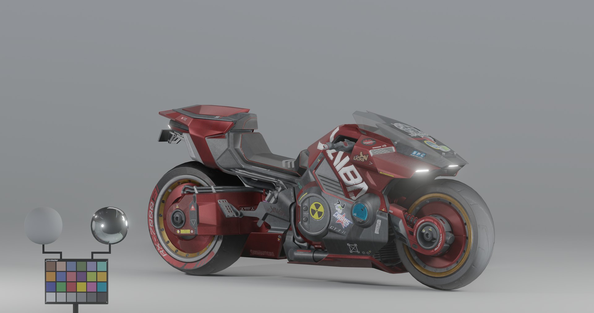 modèle 3D de Akira Bike - photorealistic - TurboSquid 2093082