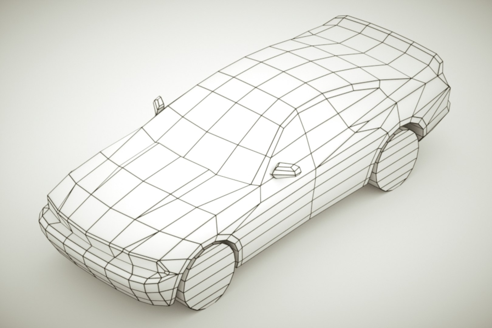 Generic Muscle-car V2 Car C4d