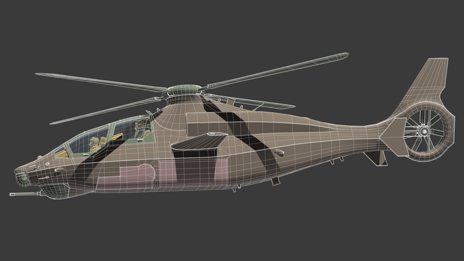 Bell 360 invictus helicopter model - TurboSquid 1593920