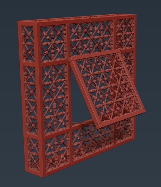 3D Mashrabiya Models | TurboSquid