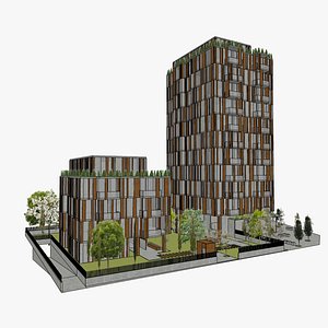 Edificios Sketchup 3D Modelos para Descargar | TurboSquid