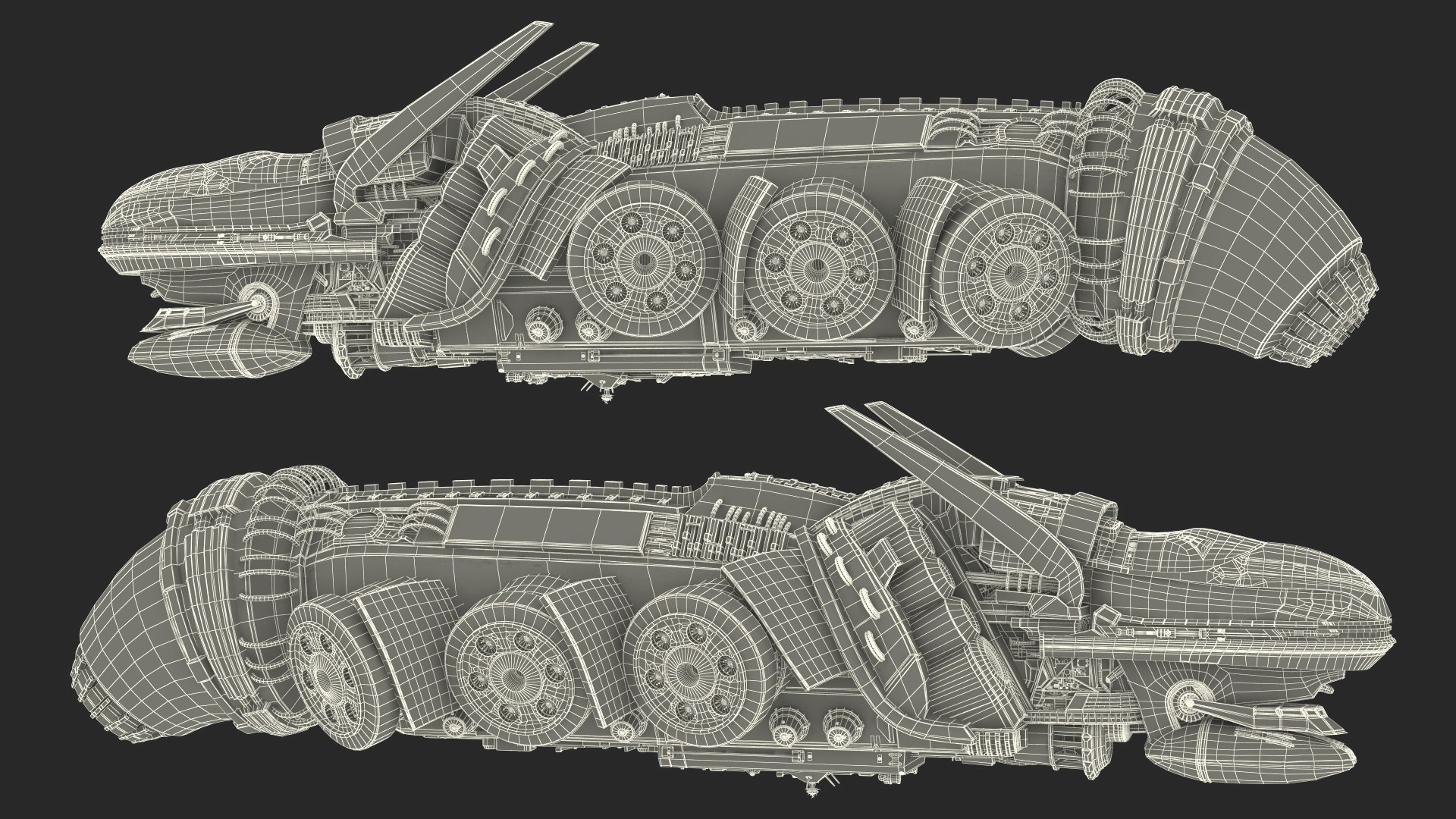 UFO An Alien Spaceship 3D Model - TurboSquid 2136659