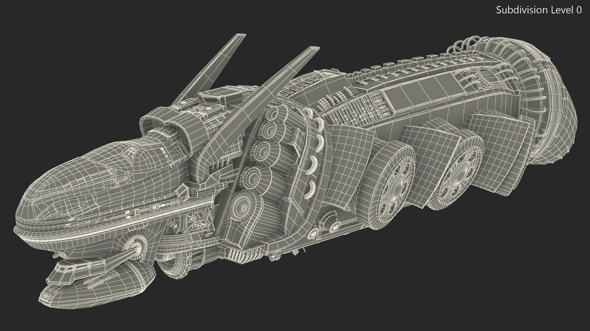 UFO An Alien Spaceship 3D Model - TurboSquid 2136659