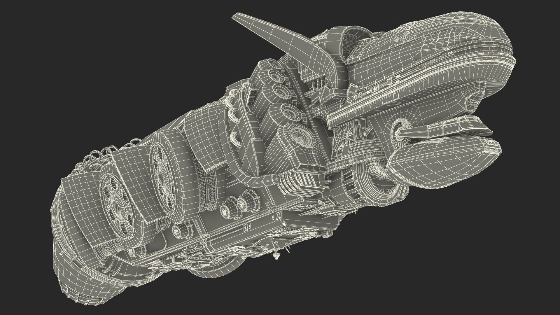 UFO An Alien Spaceship 3D Model - TurboSquid 2136659