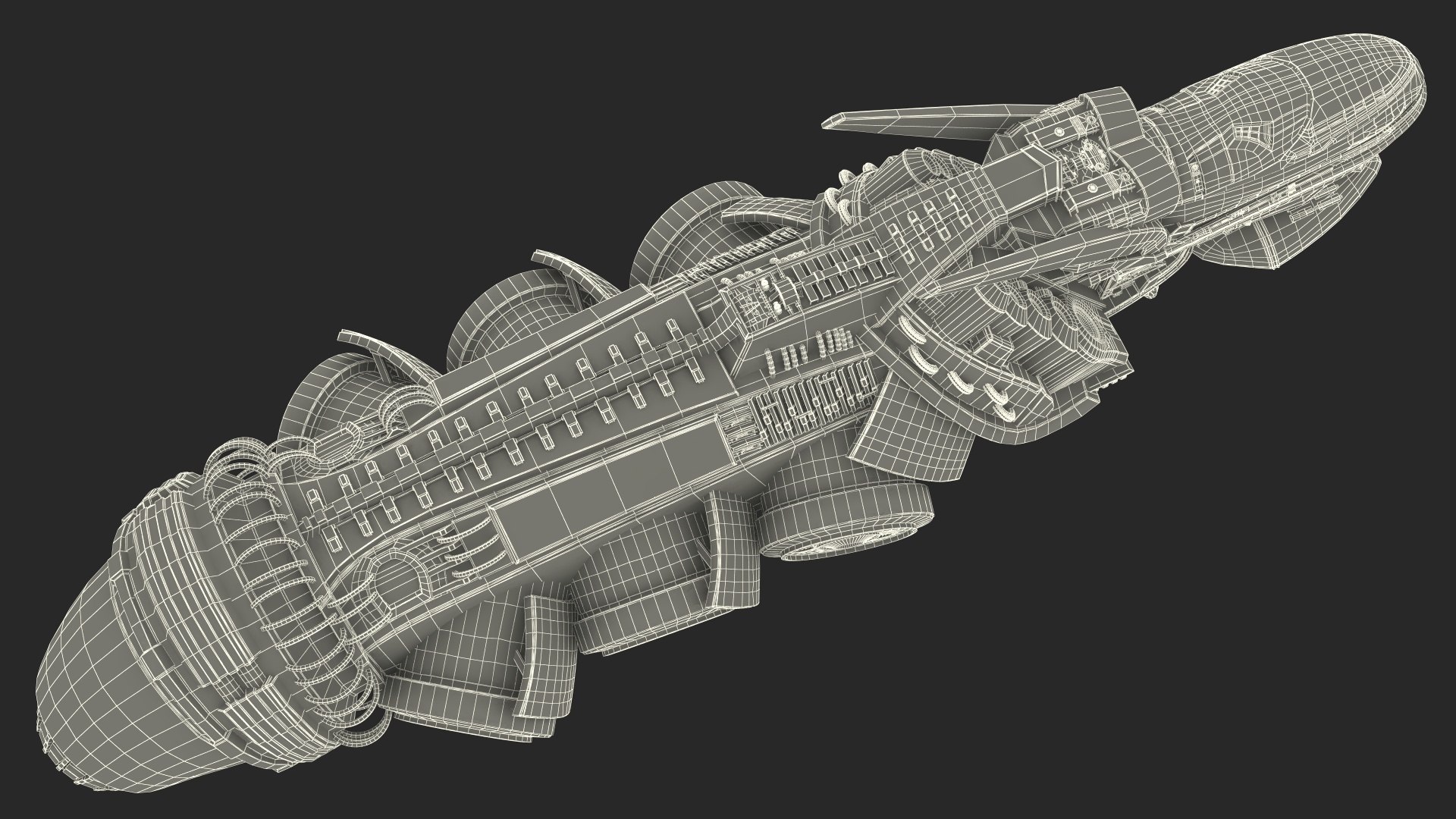 UFO An Alien Spaceship 3D Model - TurboSquid 2136659