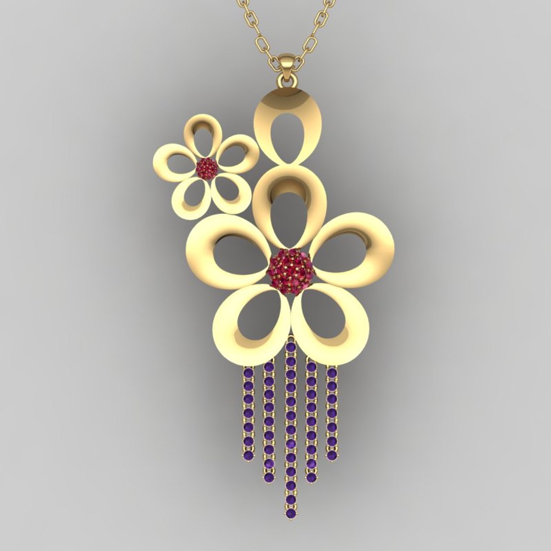 3d dxf pendant