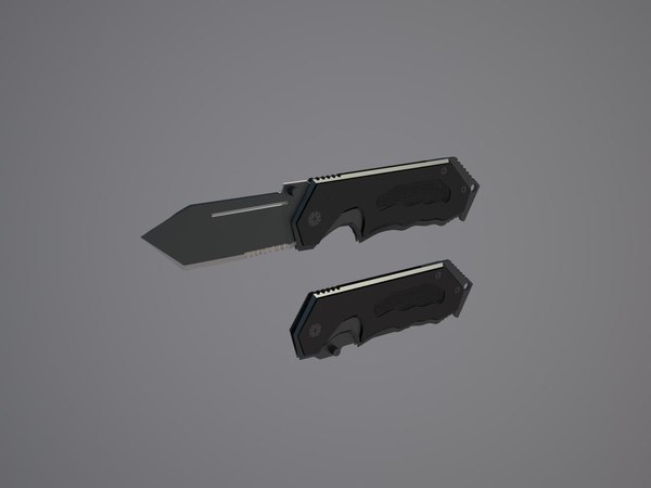 3d model knife