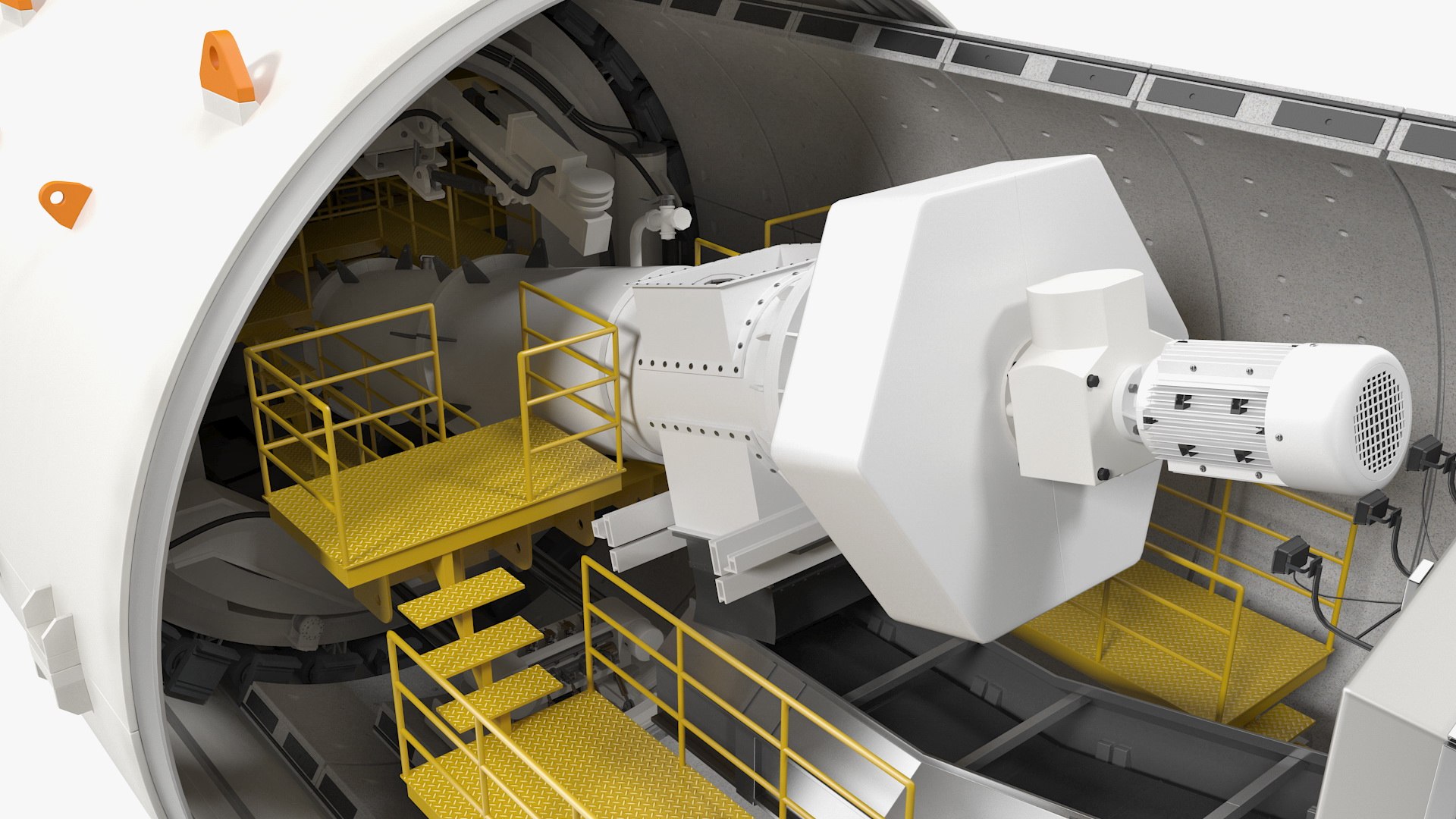 3D model tunnel boring machine - TurboSquid 1439281