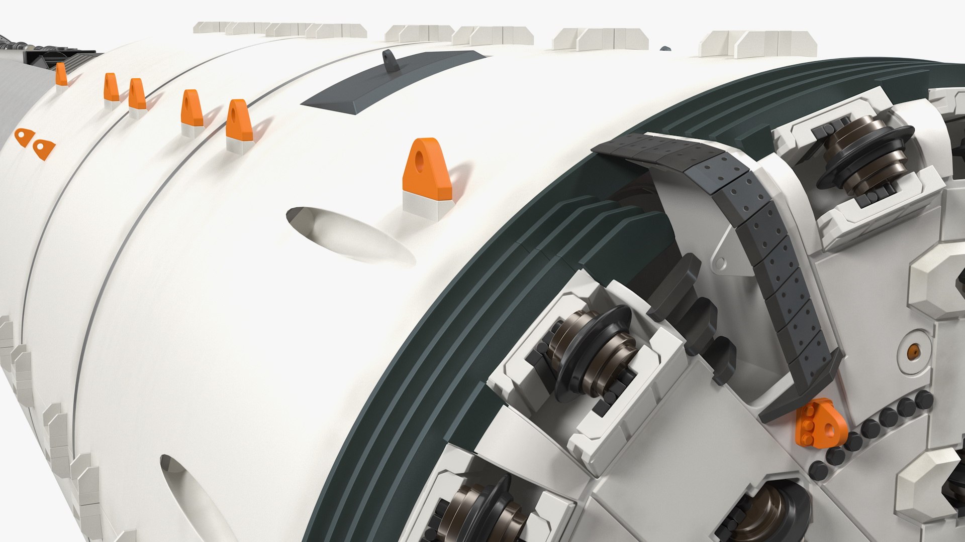 3D model tunnel boring machine - TurboSquid 1439281