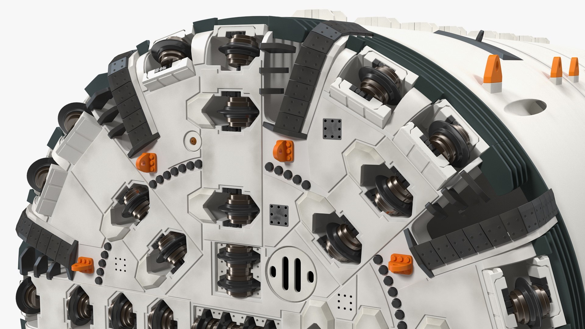 3D model tunnel boring machine - TurboSquid 1439281
