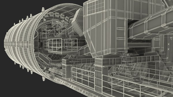 3D model tunnel boring machine - TurboSquid 1439281