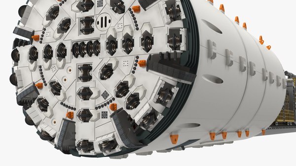 3D model tunnel boring machine - TurboSquid 1439281
