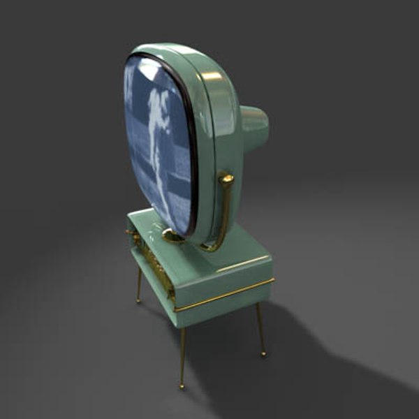 tv television 3d model