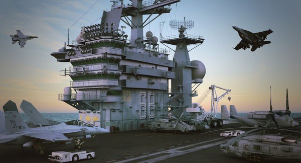 CVN 3D Modelos para Baizar | TurboSquid