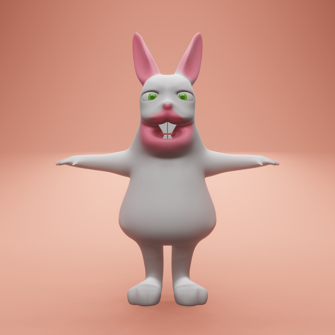 Rabbit 3D - TurboSquid 2055791
