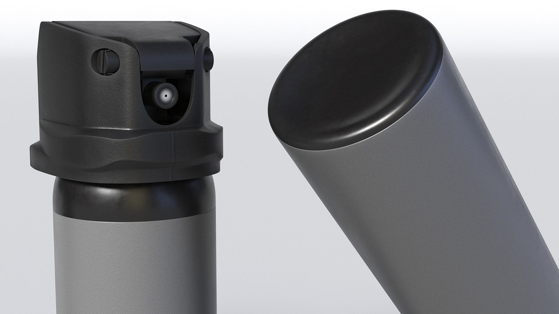 Spray Bottle Gray 3D Model - TurboSquid 2164107