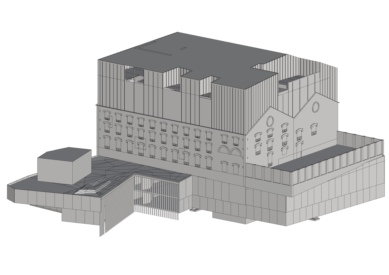 3D Caixaforum Model - TurboSquid 2075046